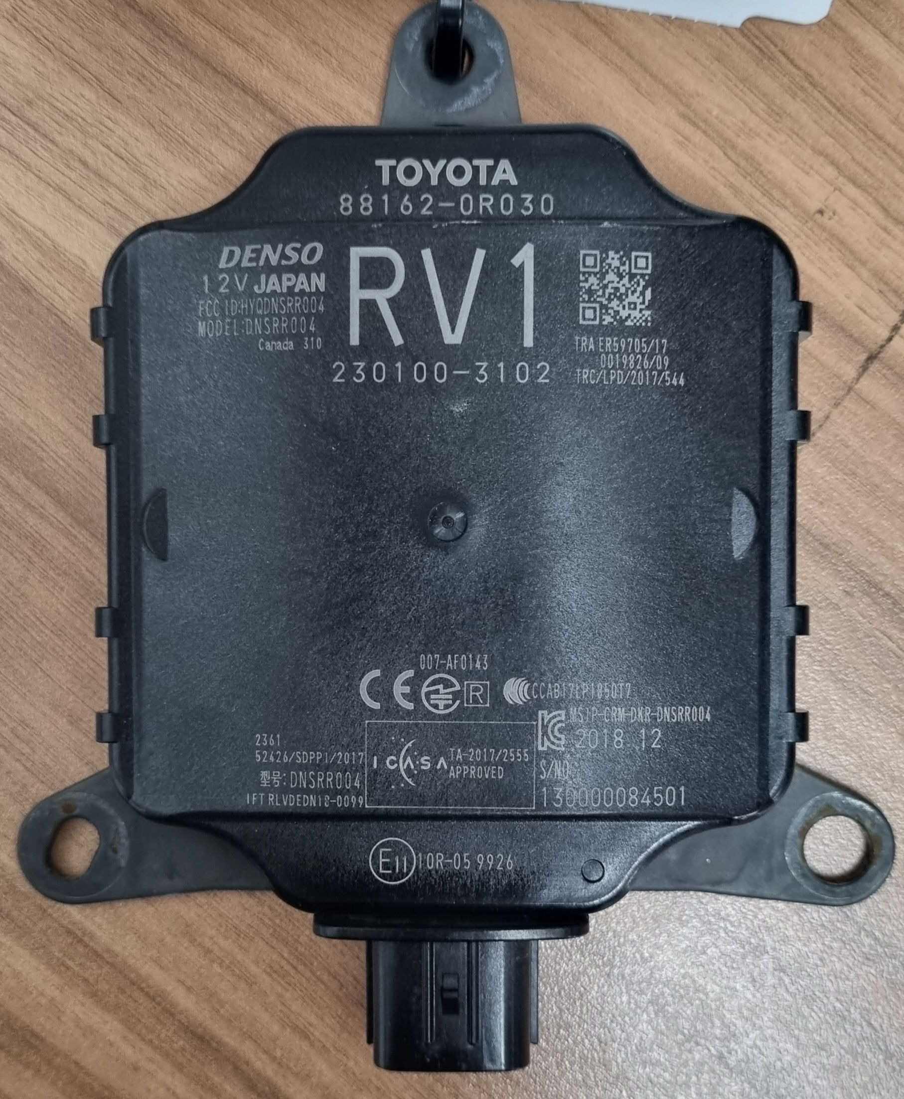 MODULE DÉTECTION D'ANGLE MORT / BLIND SPOT ALERT TOYOTA RAV4 2019 ...