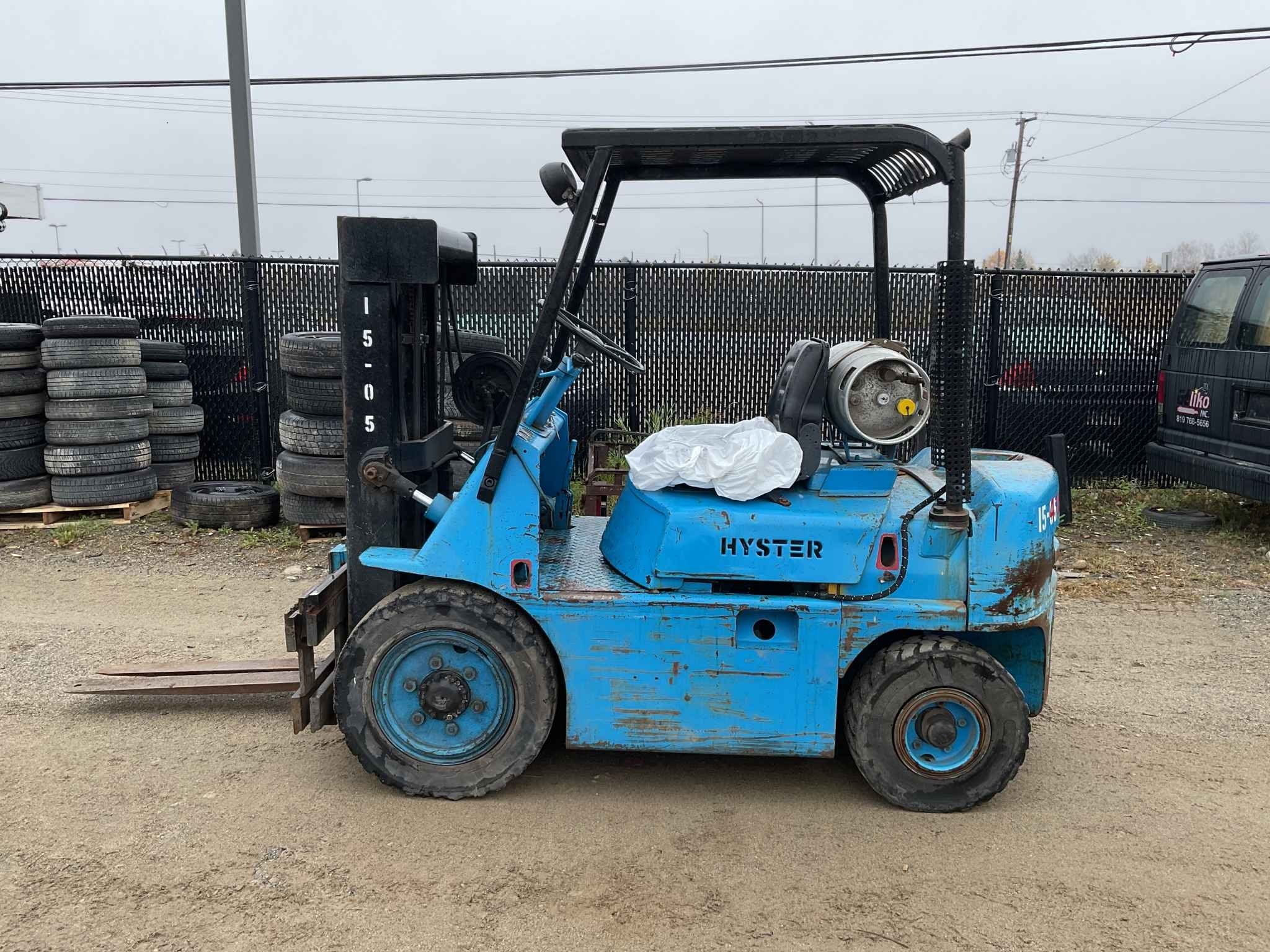 Lift au propane Hyster H50H 2001 • Trudel Automobile Inc.